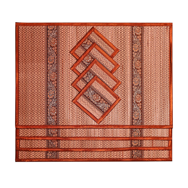 Thai-Style Woven Placemat and Coaster Set of 4 (Various Colors) – Pearl ...
