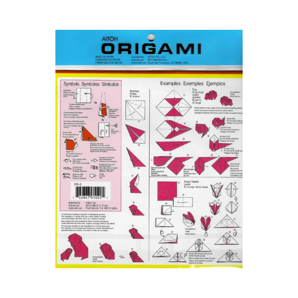 Solid Colors Origami Paper - 60 Sheets Assorted Pack – Pearl River Mart