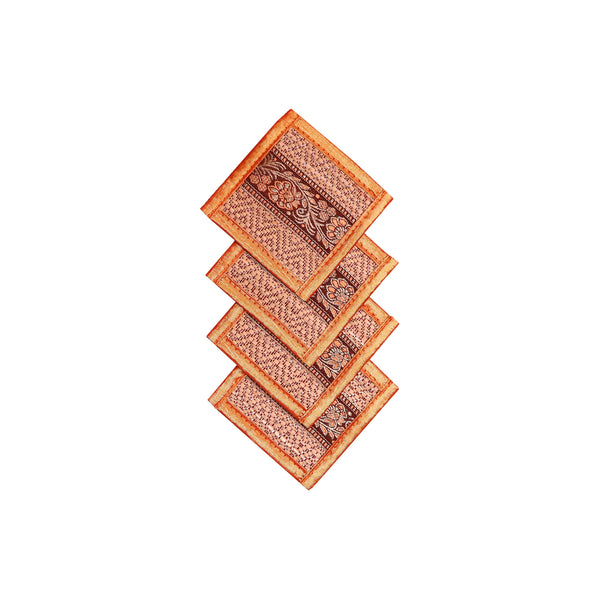 Thai-Style Woven Coasters - Set of 4 (Various Colors) – Pearl River Mart