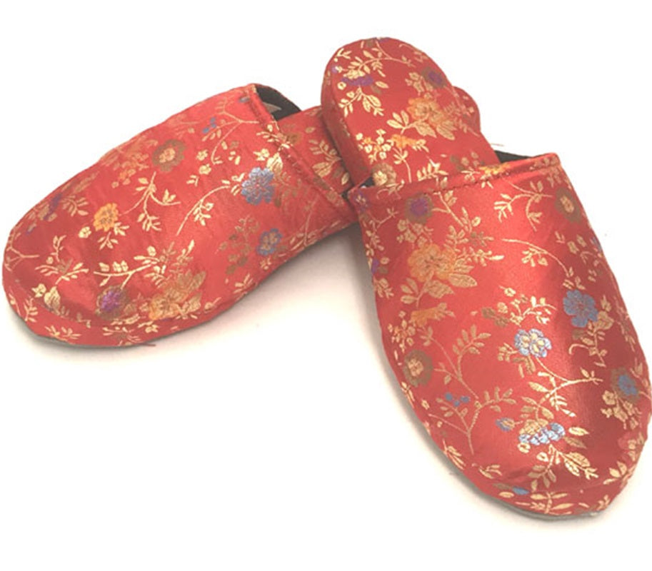 Brocade Comfy Slipper - Daisy Floral – Pearl River Mart